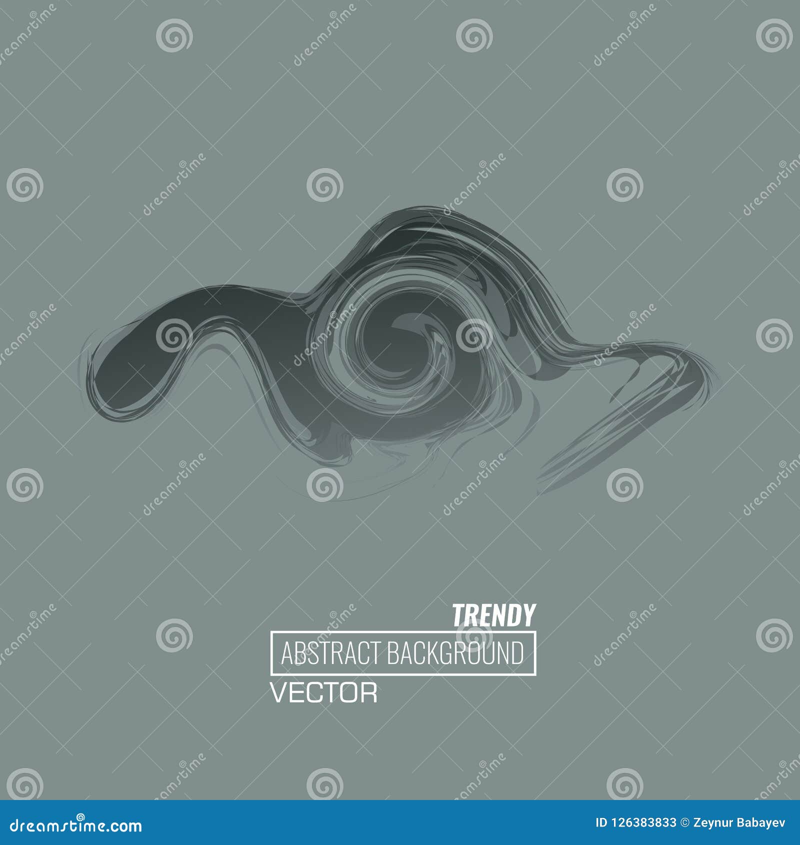 Magic Abstract Round Style Abstract Grayscale Background Vector. Stock ...