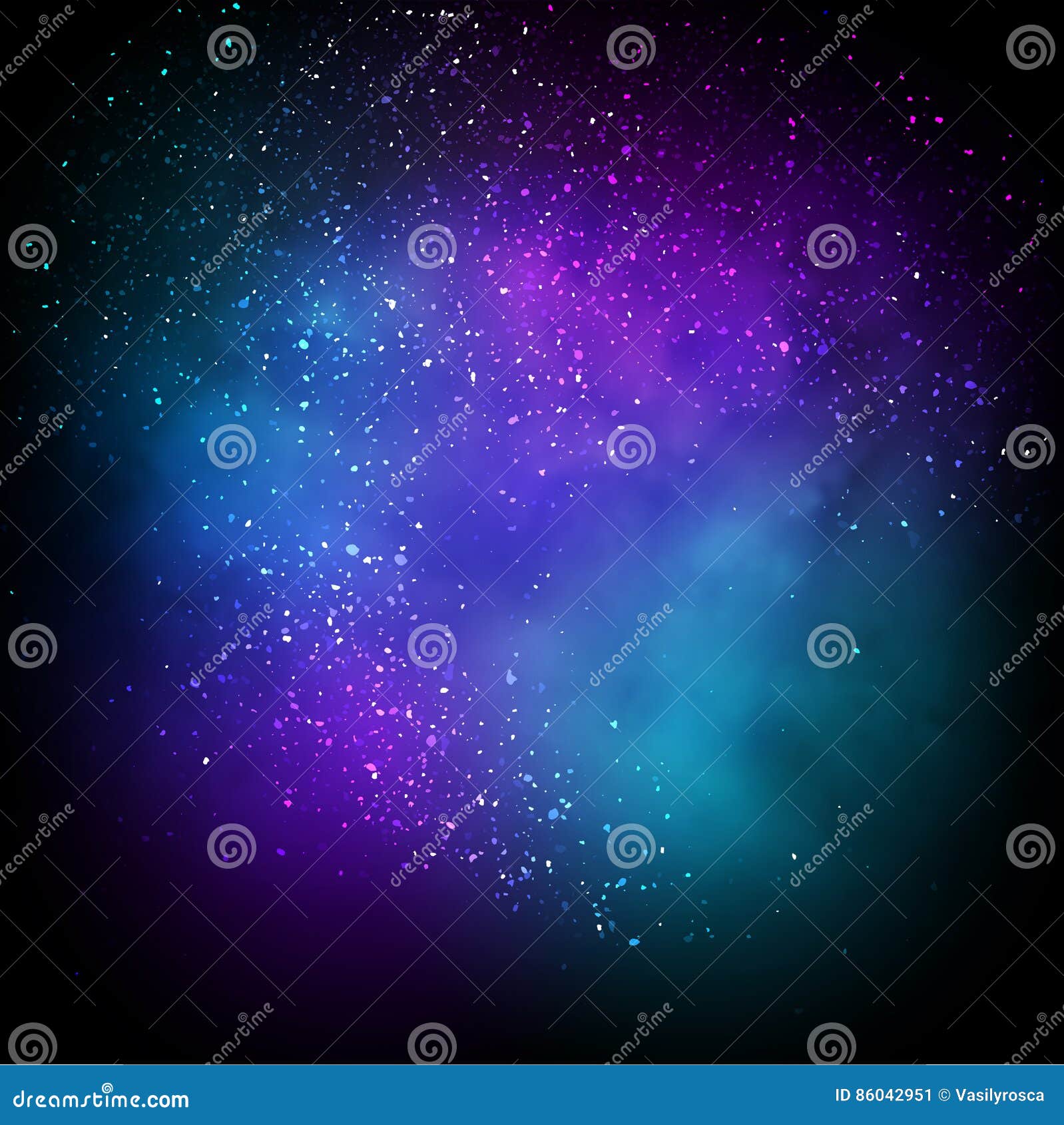 Magic Background Design. Vector Magic Shiny Lights Christmas Background ...