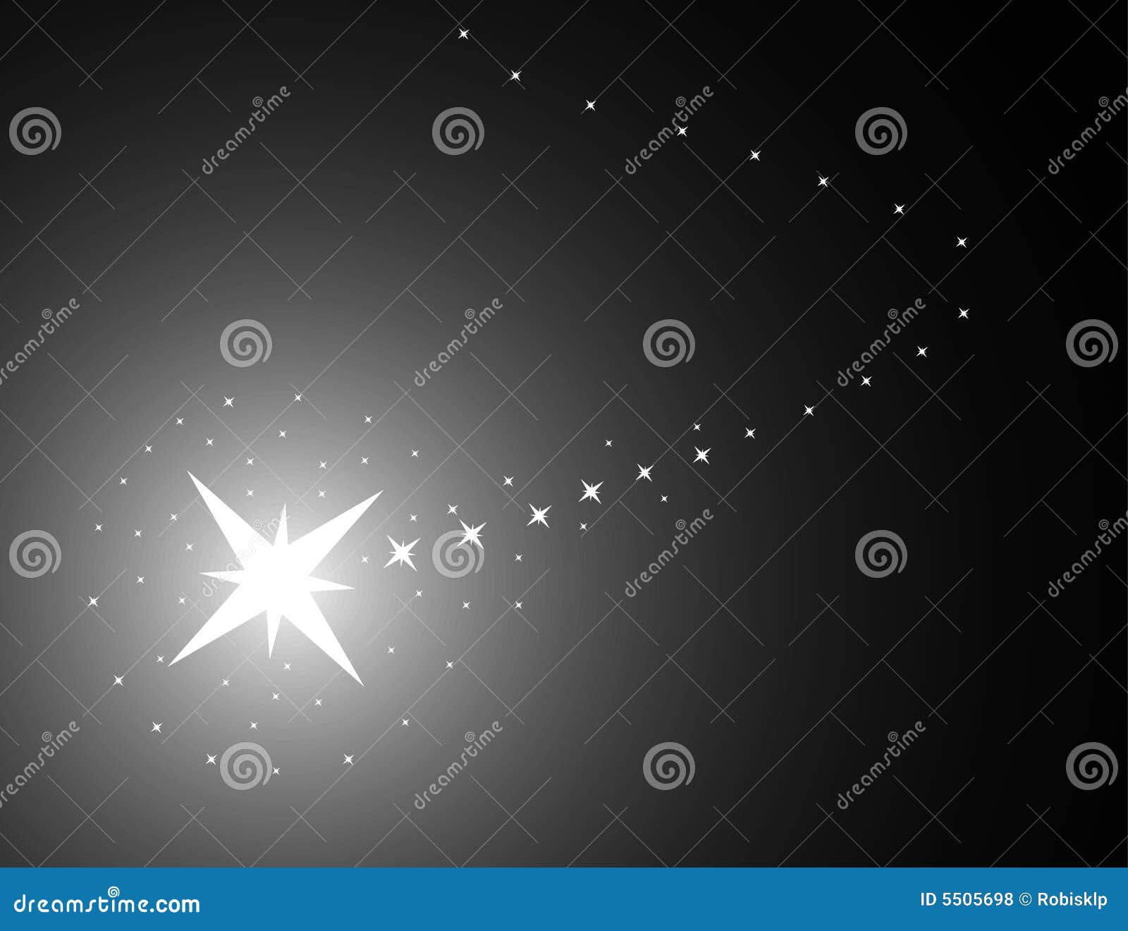 Magic background with star stock vector. Illustration of black - 5505698