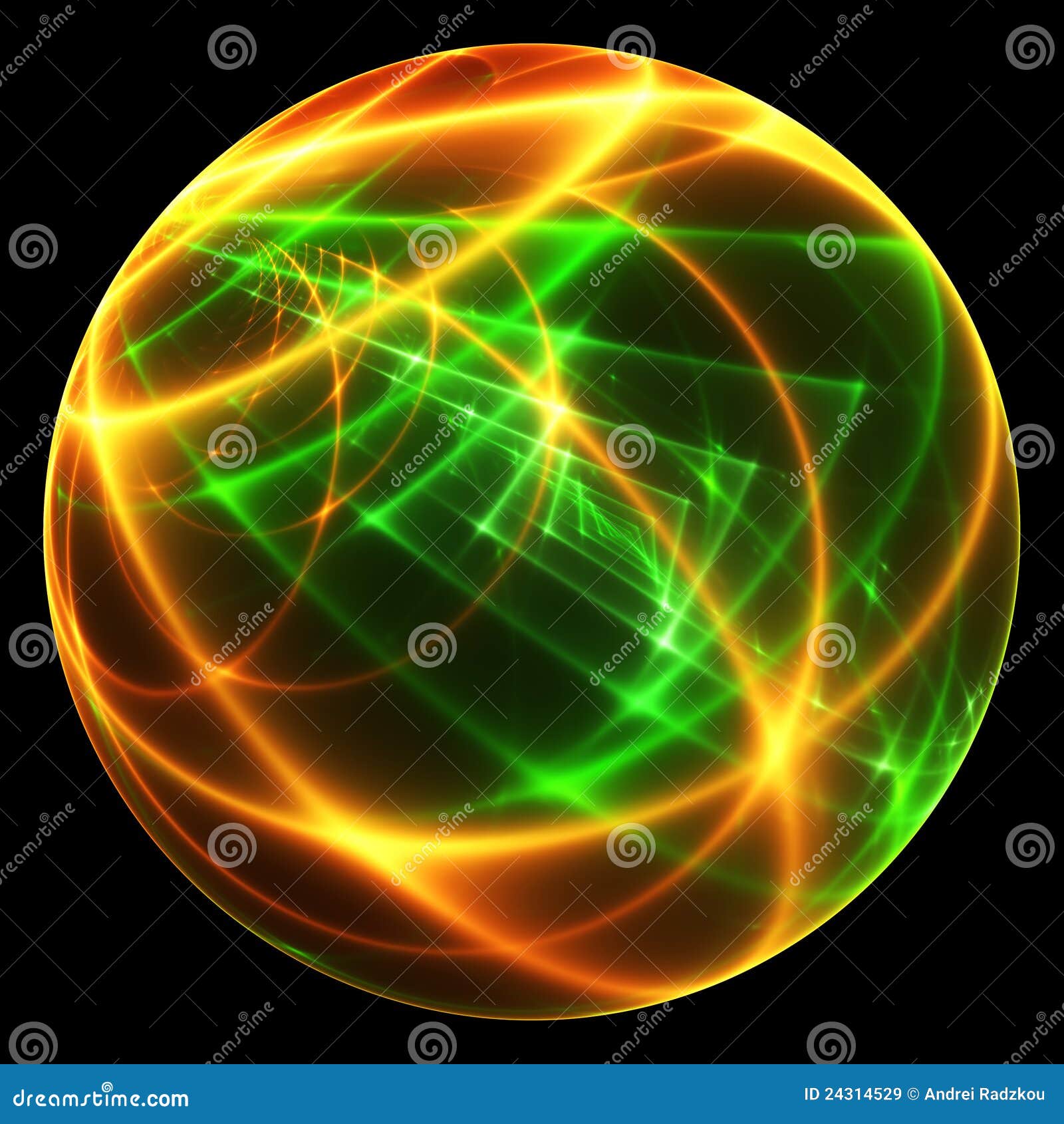 Magic ball stock illustration. Illustration of bright - 24314529