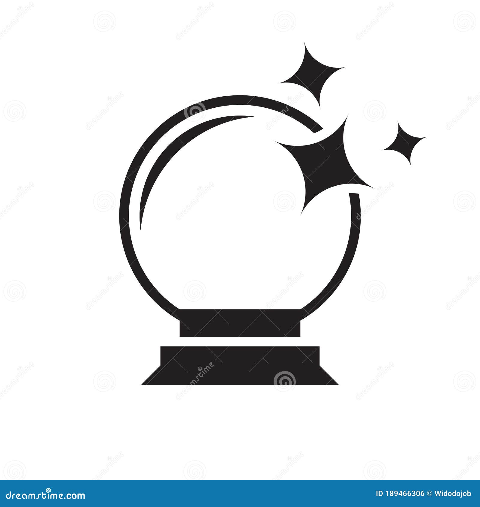 Magic Ball Icon Design Vector Stock Vector - Illustration of ...