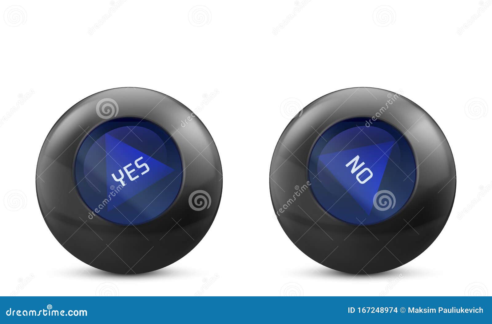 Magic Ball of Predictions for Decision-making Stock Vector ...