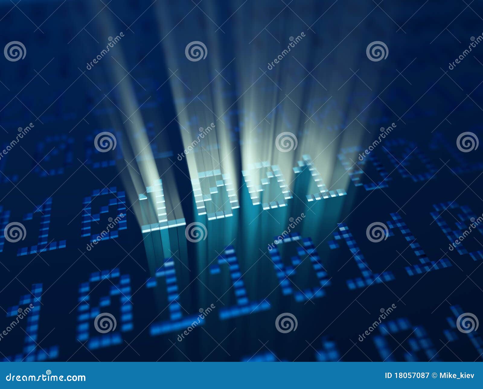 Magic binary code stock image. Image of processor, abstract - 18057087