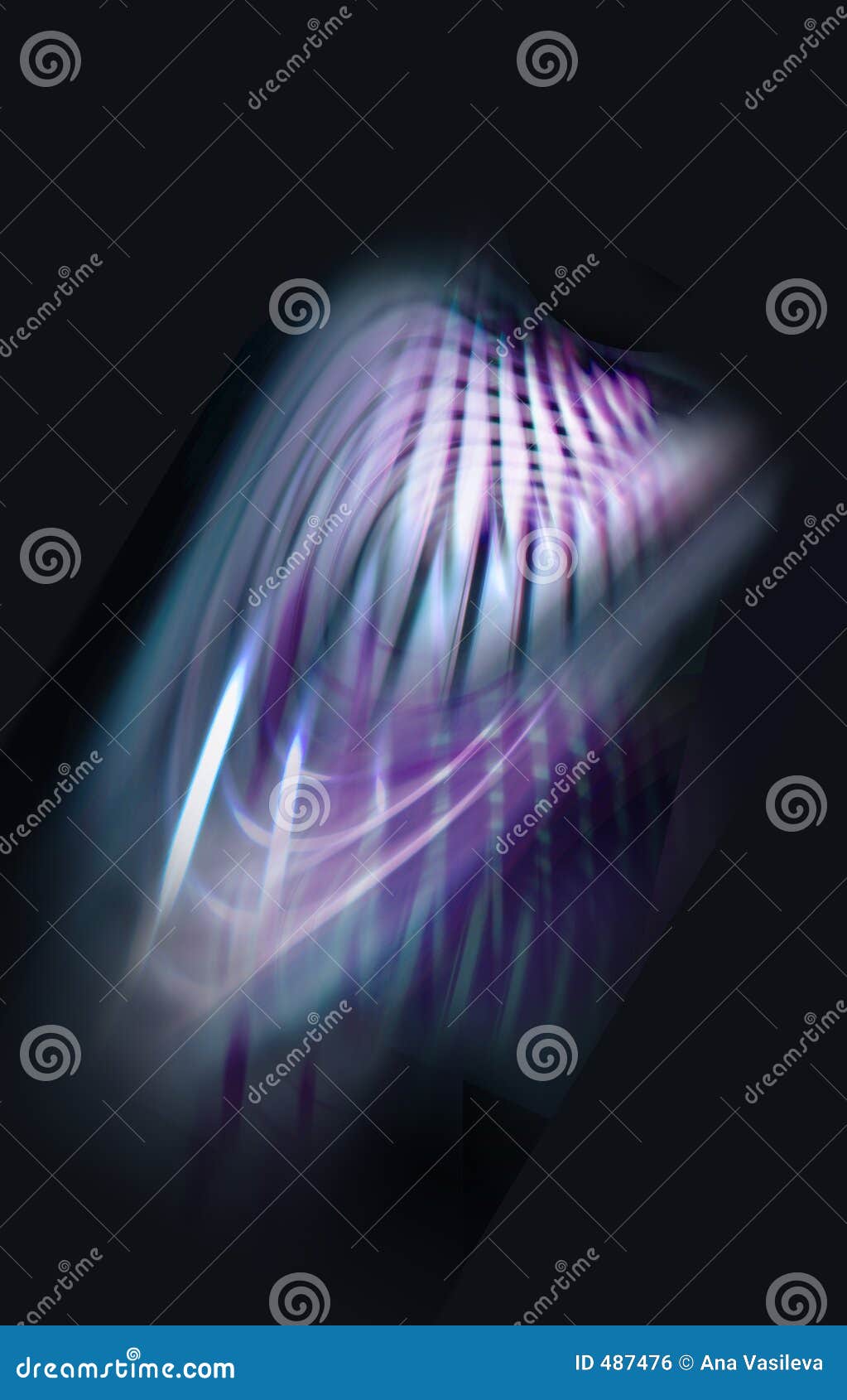 Magic Bird S Wing - Abstract 3d Background Stock Illustration ...