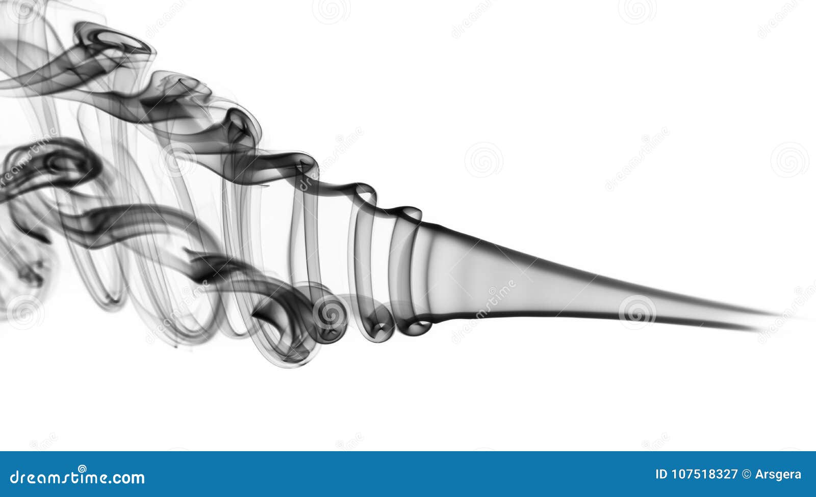 Magic Black Abstract Smoke Patterns Stock Illustration - Illustration ...