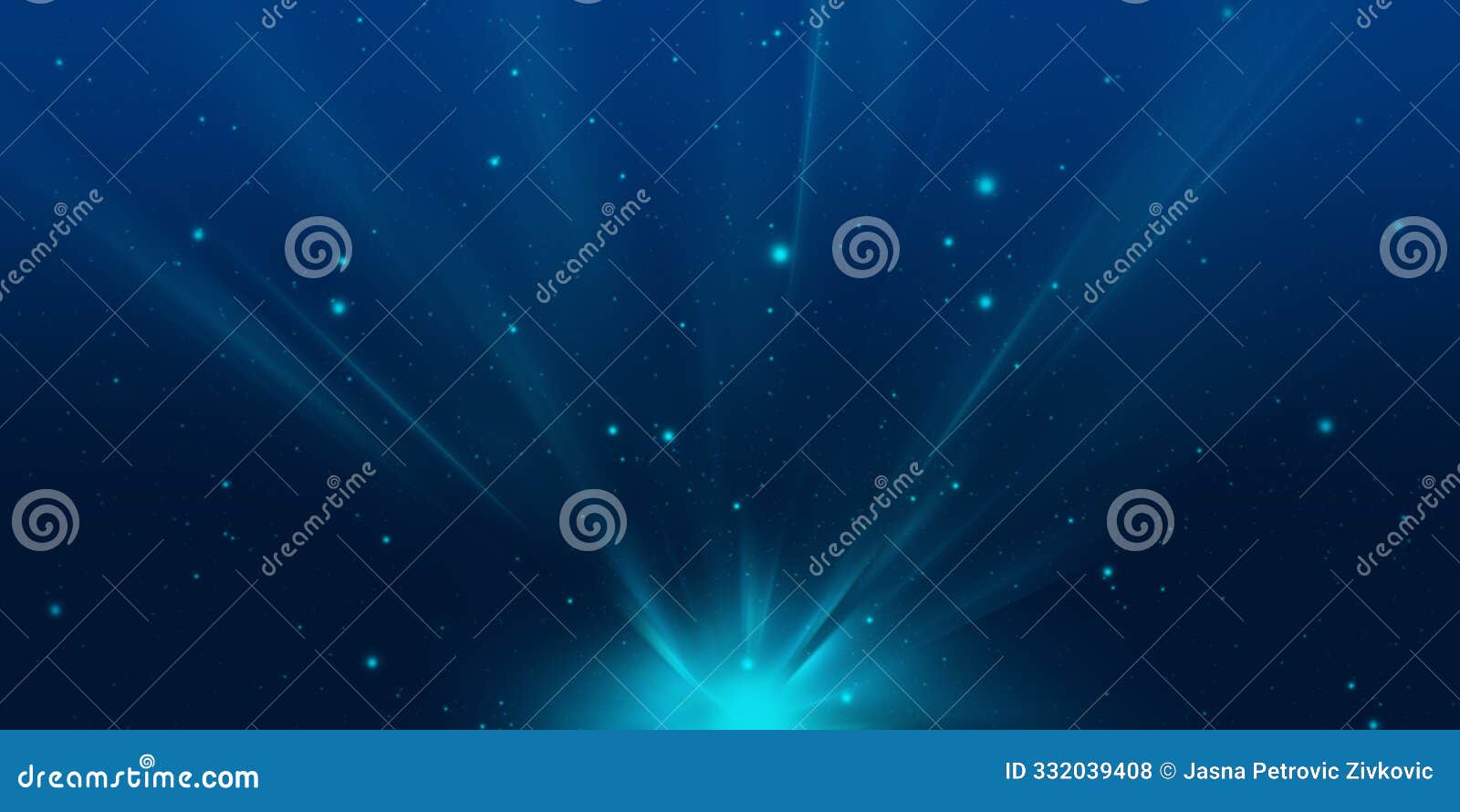 Magic Blue Background Particle Effect, Simple Background Motion Graphic ...
