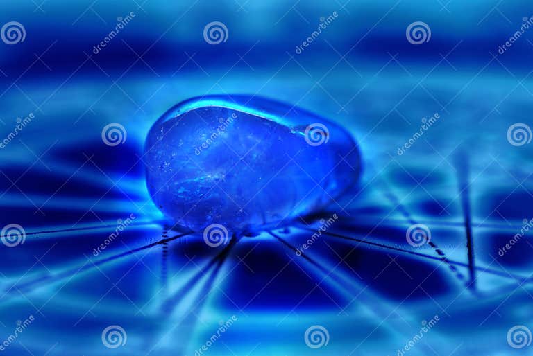 Magic blue crystal stock photo. Image of stone, blue, healing - 1973364