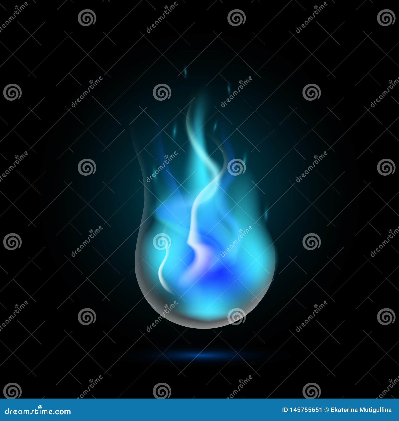 Blue Fireball Stock Illustrations – 1,219 Blue Fireball Stock ...