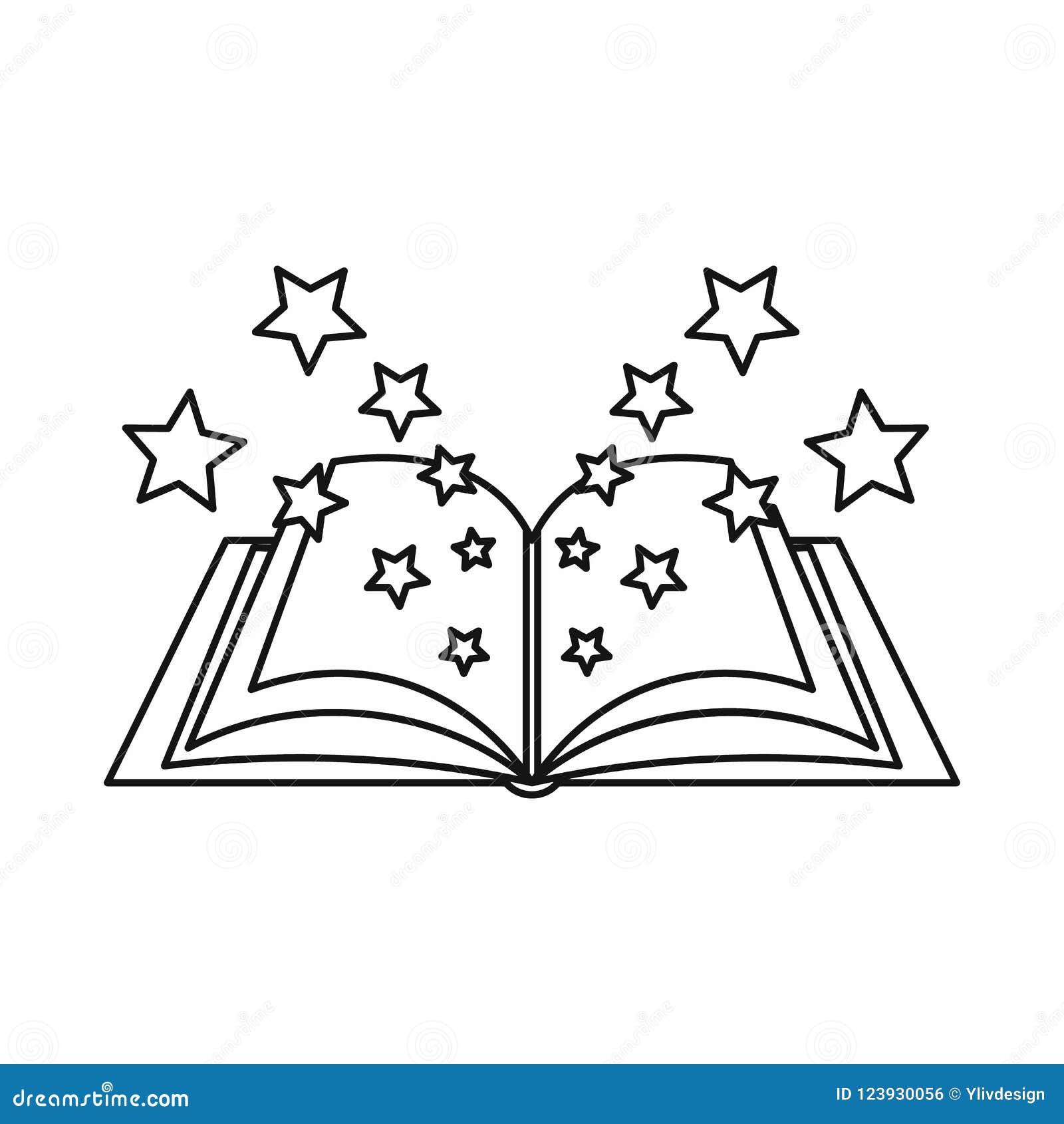 Magic Book Icon, Outline Style Stock Illustration - Illustration of ... Magic Book Icon, Outline Style Stock Illustration - Illustration of ...