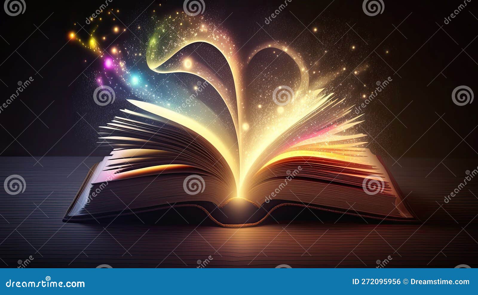 Magic Book Reading for Study New Skills Development of Imagination ...