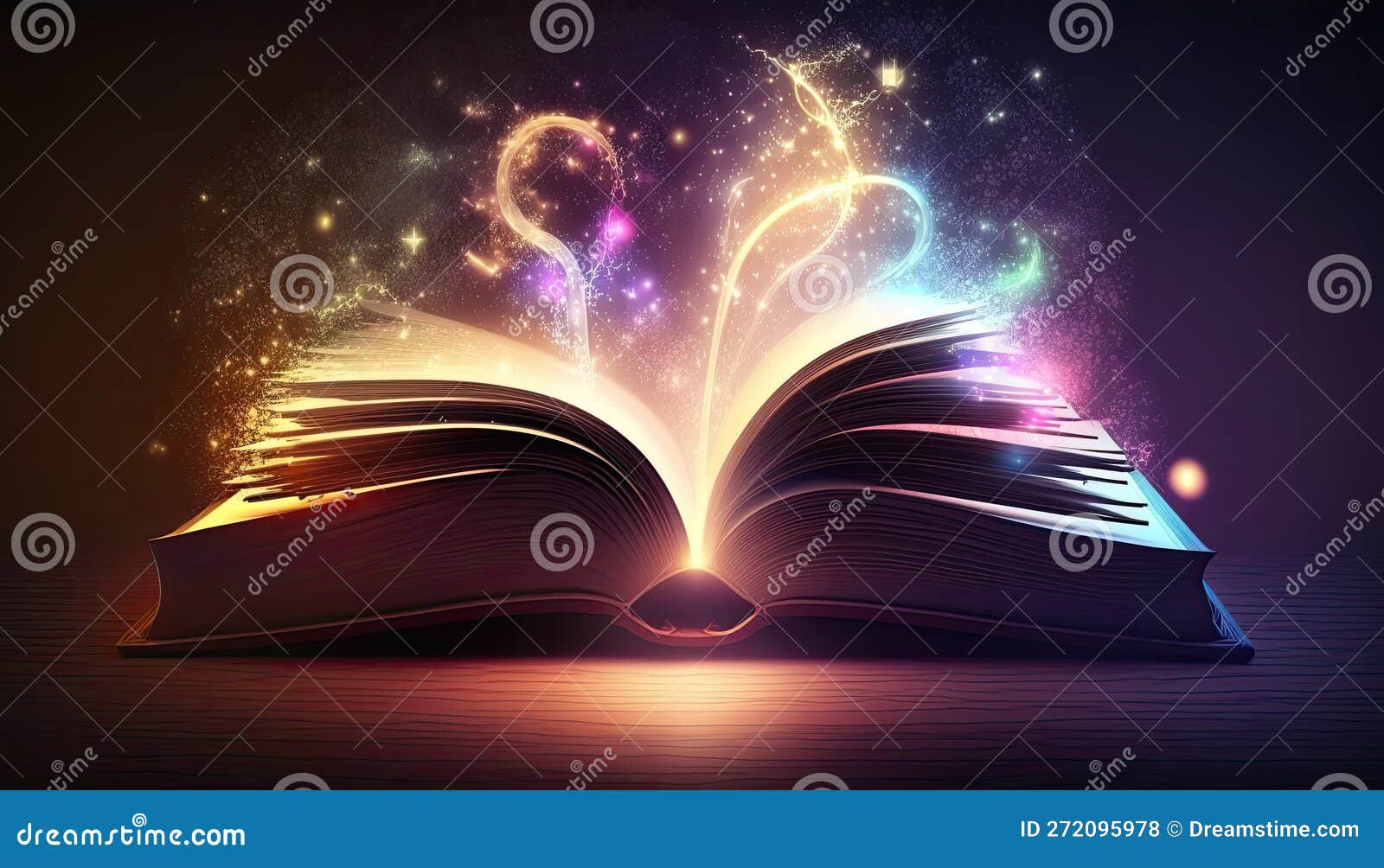 Magic Book Reading for Study New Skills Development of Imagination ...