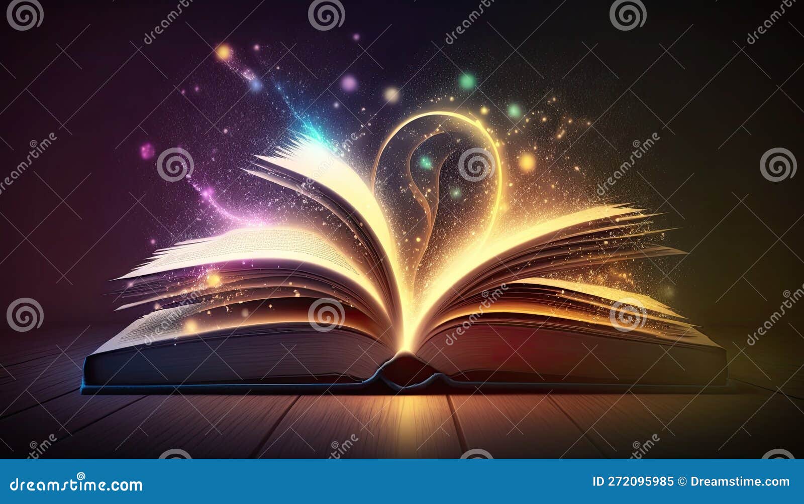 Magic Book Reading for Study New Skills Development of Imagination ...