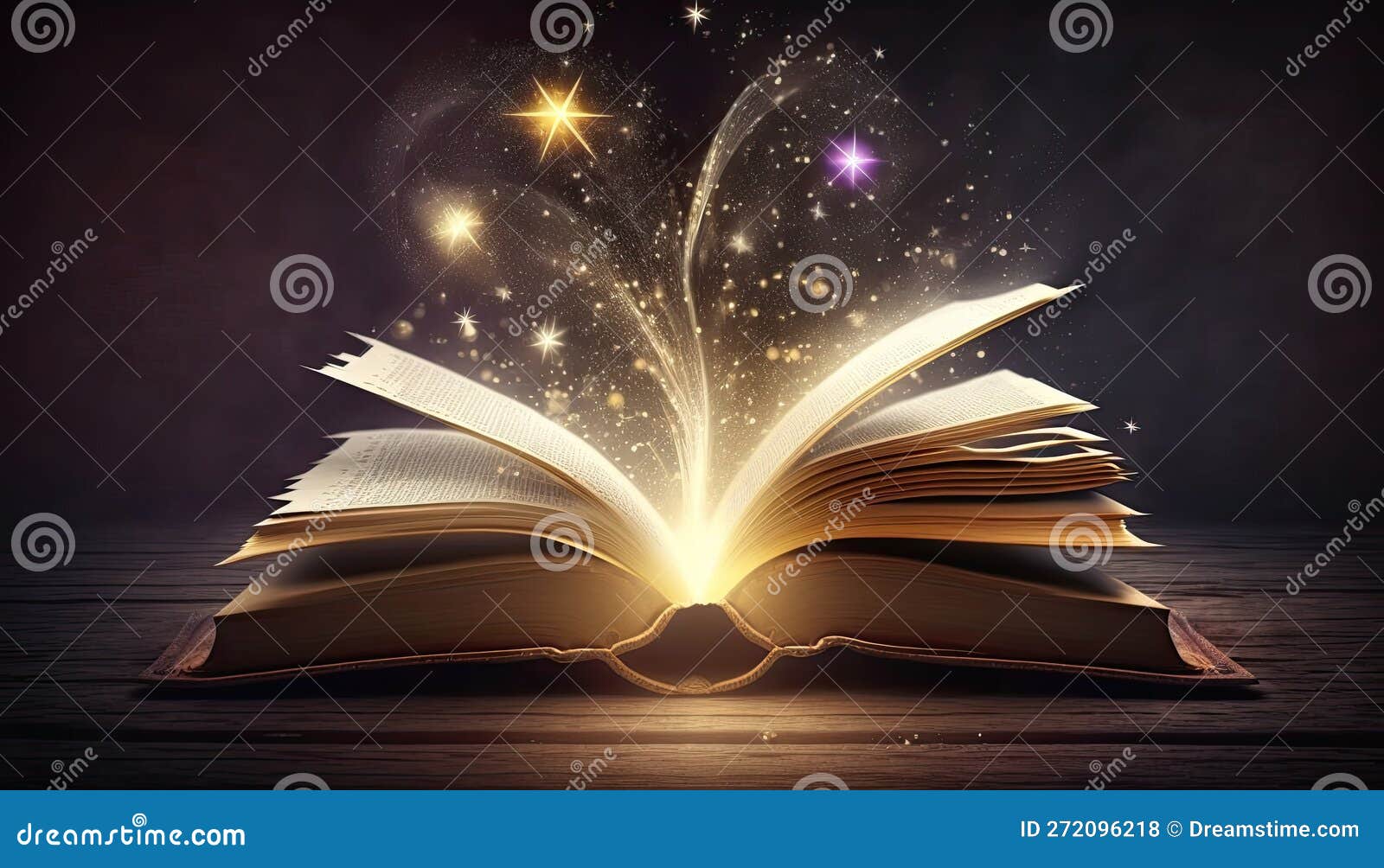 Magic Book Reading for Study New Skills Development of Imagination ...