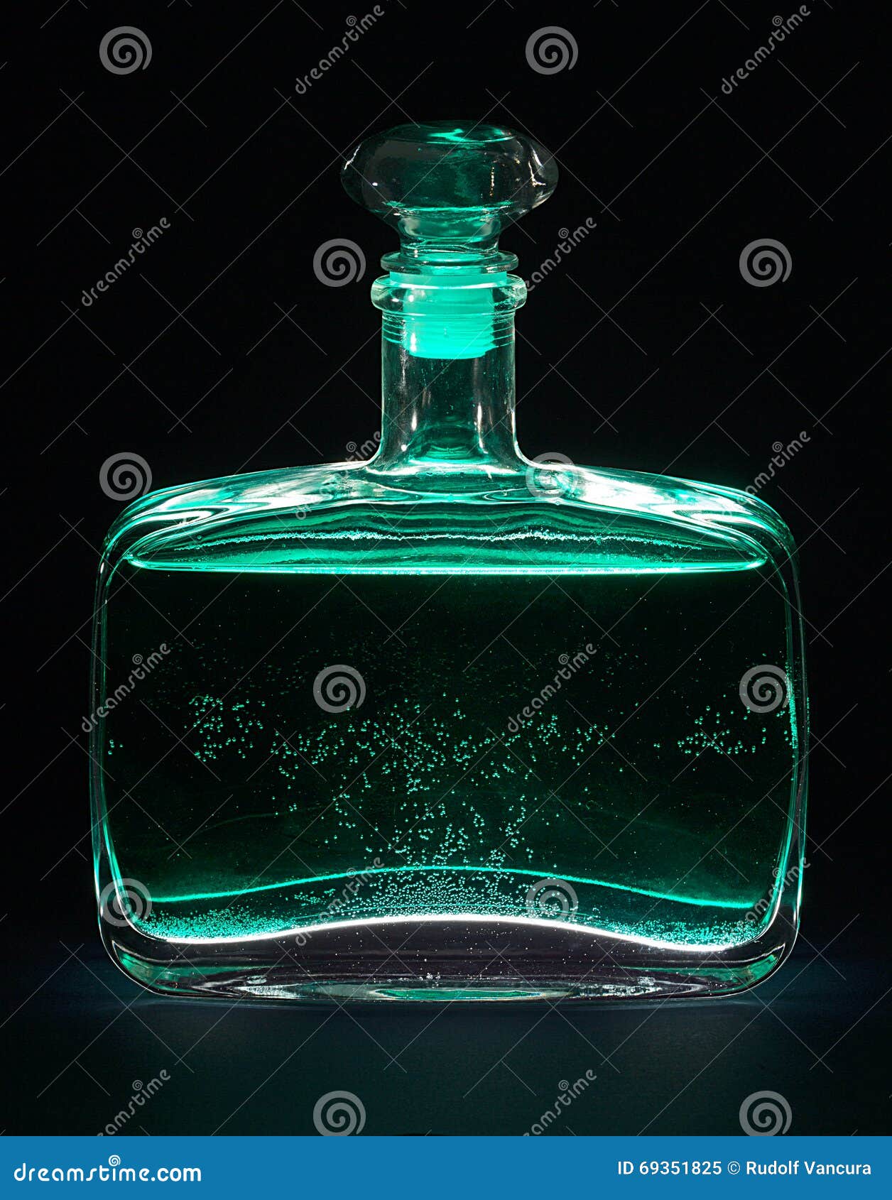 Magic Bottle stock image. Image of glittering, glass - 69351825