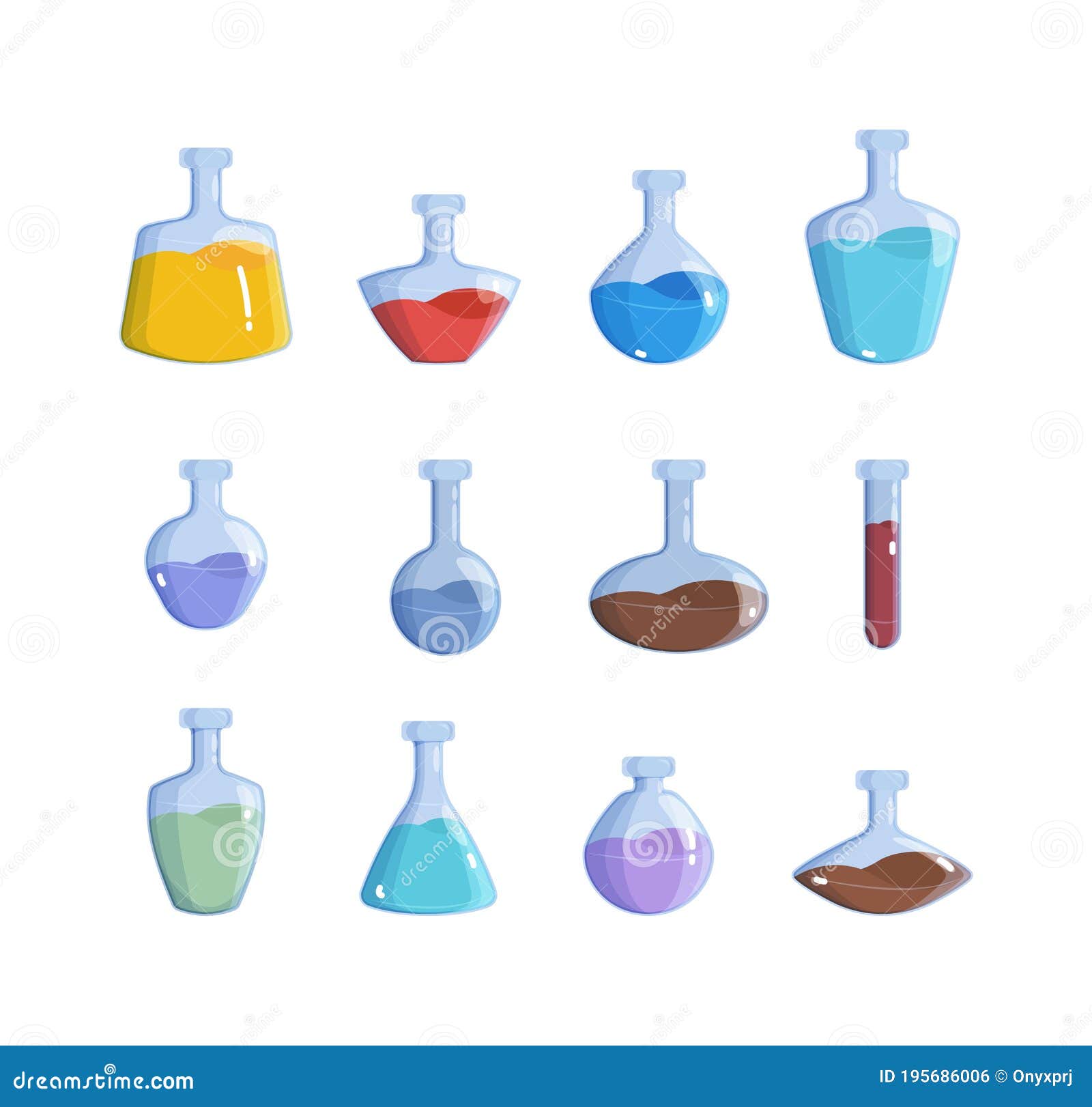 Alchemy: BALM (Balsam) / The Elixir, Panacea Cartoon Vector ...