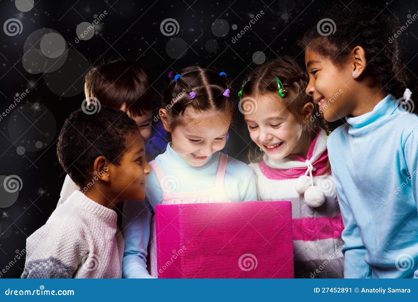 Magic box stock image. Image of cute, american, holding - 27452891