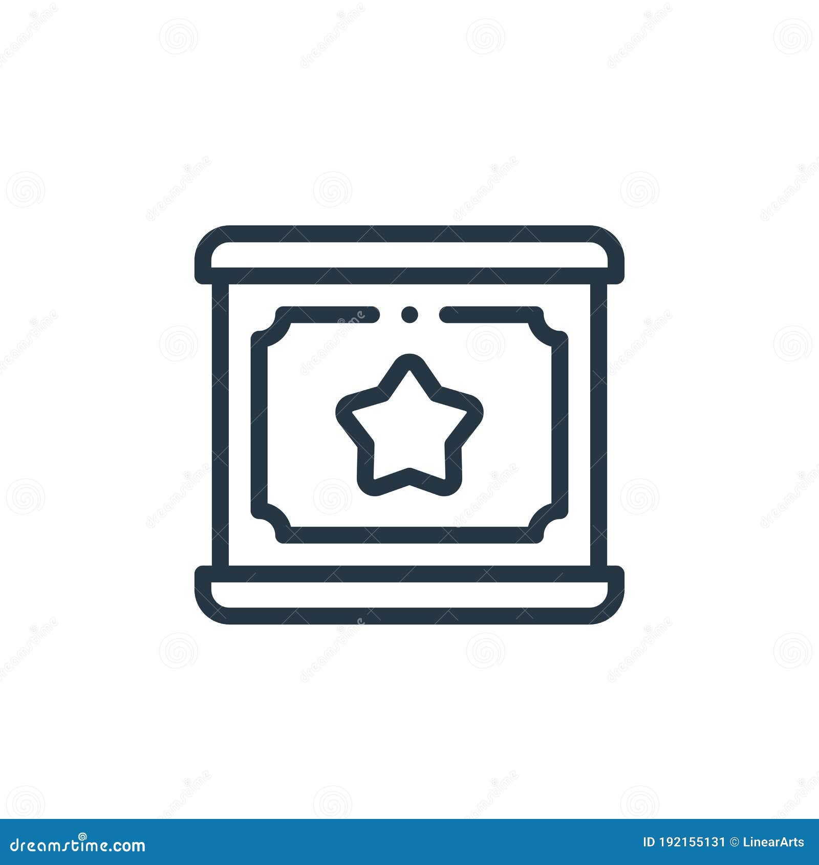 Magic Box Icon Vector from Magic Concept. Thin Line Illustration of ...