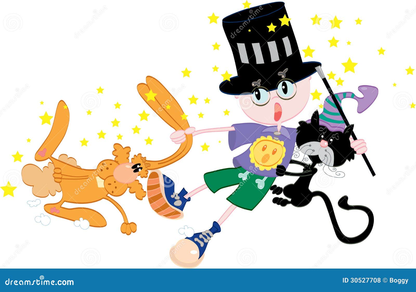 Magic Boy Royalty Free Stock Photos - Image: 30527708