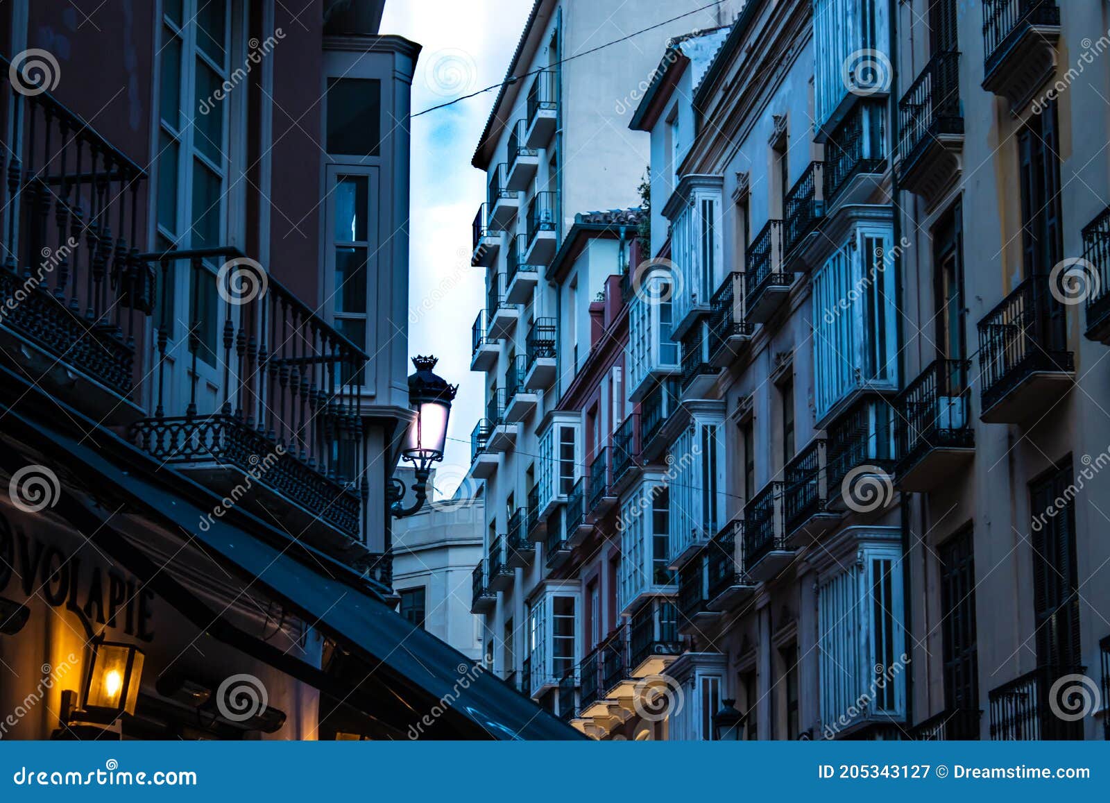 Magic Buildings in the Desolate City Stock Image - Image of city ...