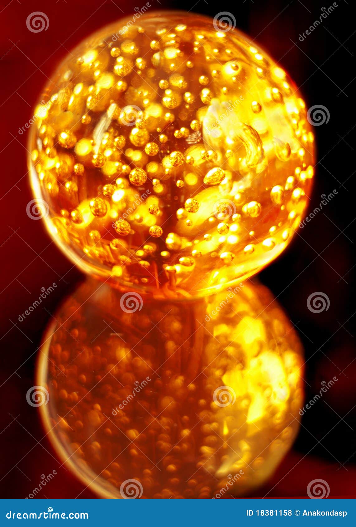Magic Burning Crystal Sphere Stock Photo - Image of burn, crystal: 18381158