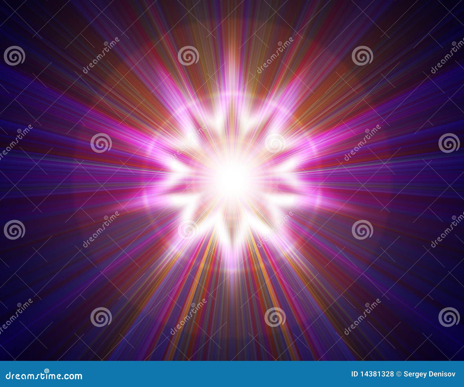 Magic burst stock illustration. Illustration of wallpaper - 14381328
