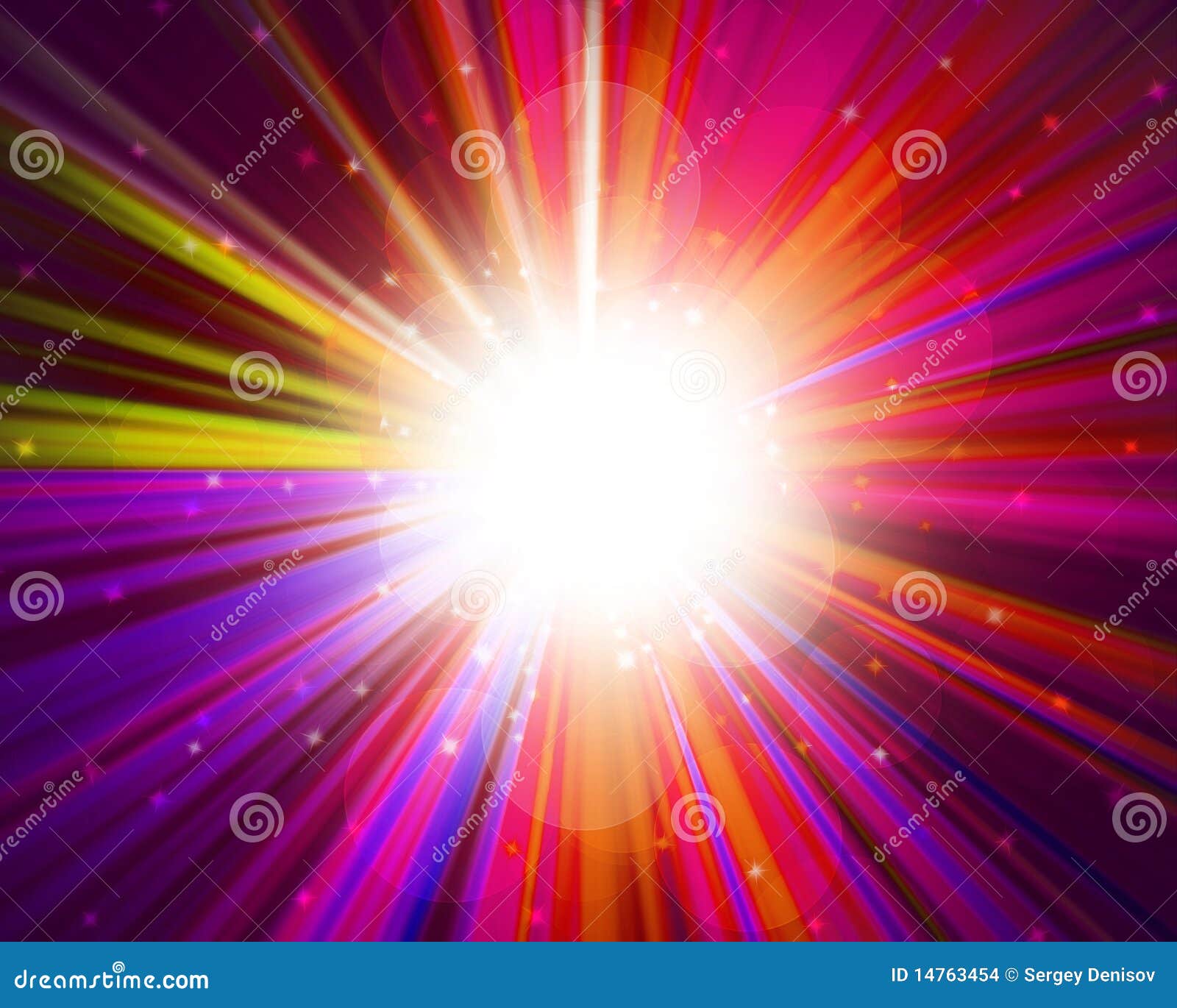 Magic burst stock illustration. Illustration of concept - 14763454