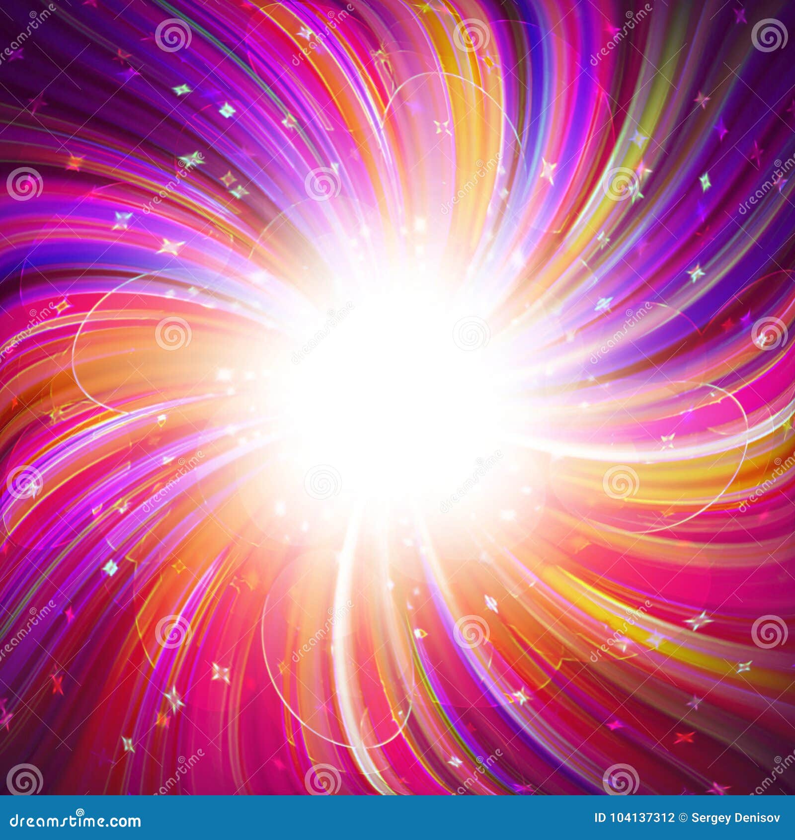 Magic burst stock illustration. Illustration of glimmer - 104137312