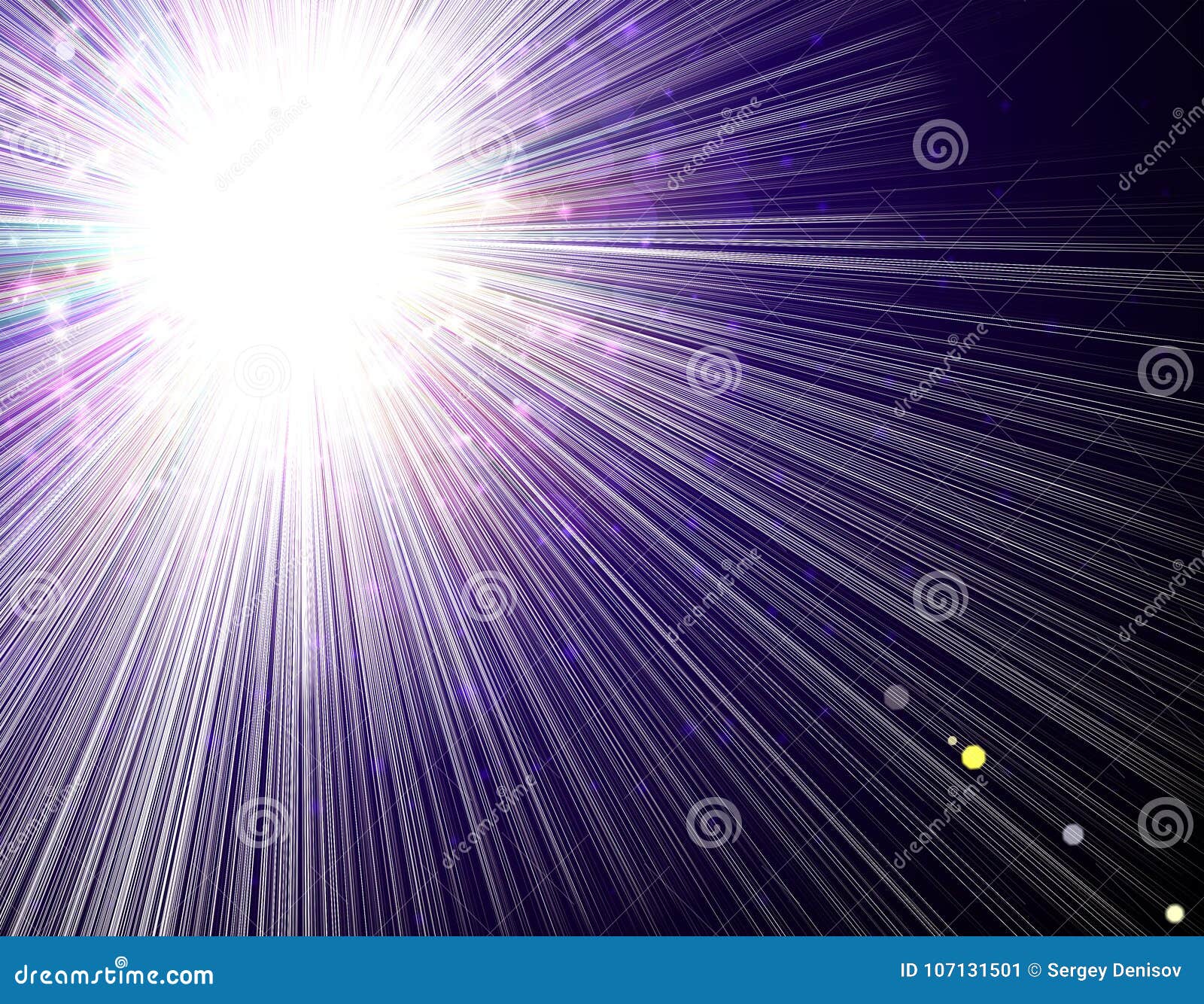Magic burst stock illustration. Illustration of shine - 107131501