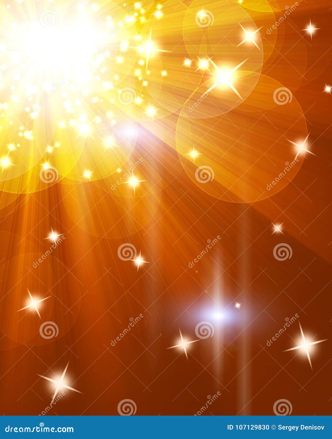 Magic burst stock illustration. Illustration of illumination - 107129830