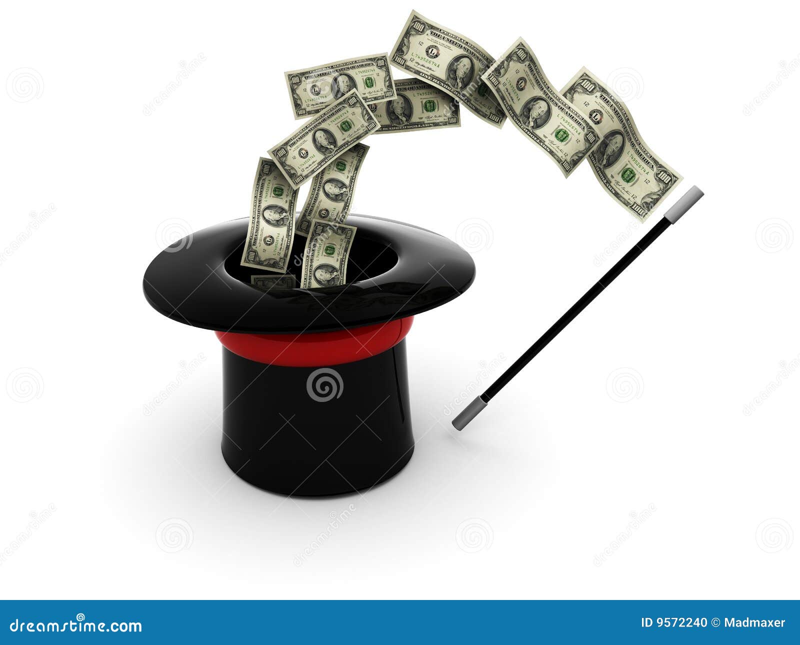 Magic business stock illustration. Illustration of illusion - 9572240