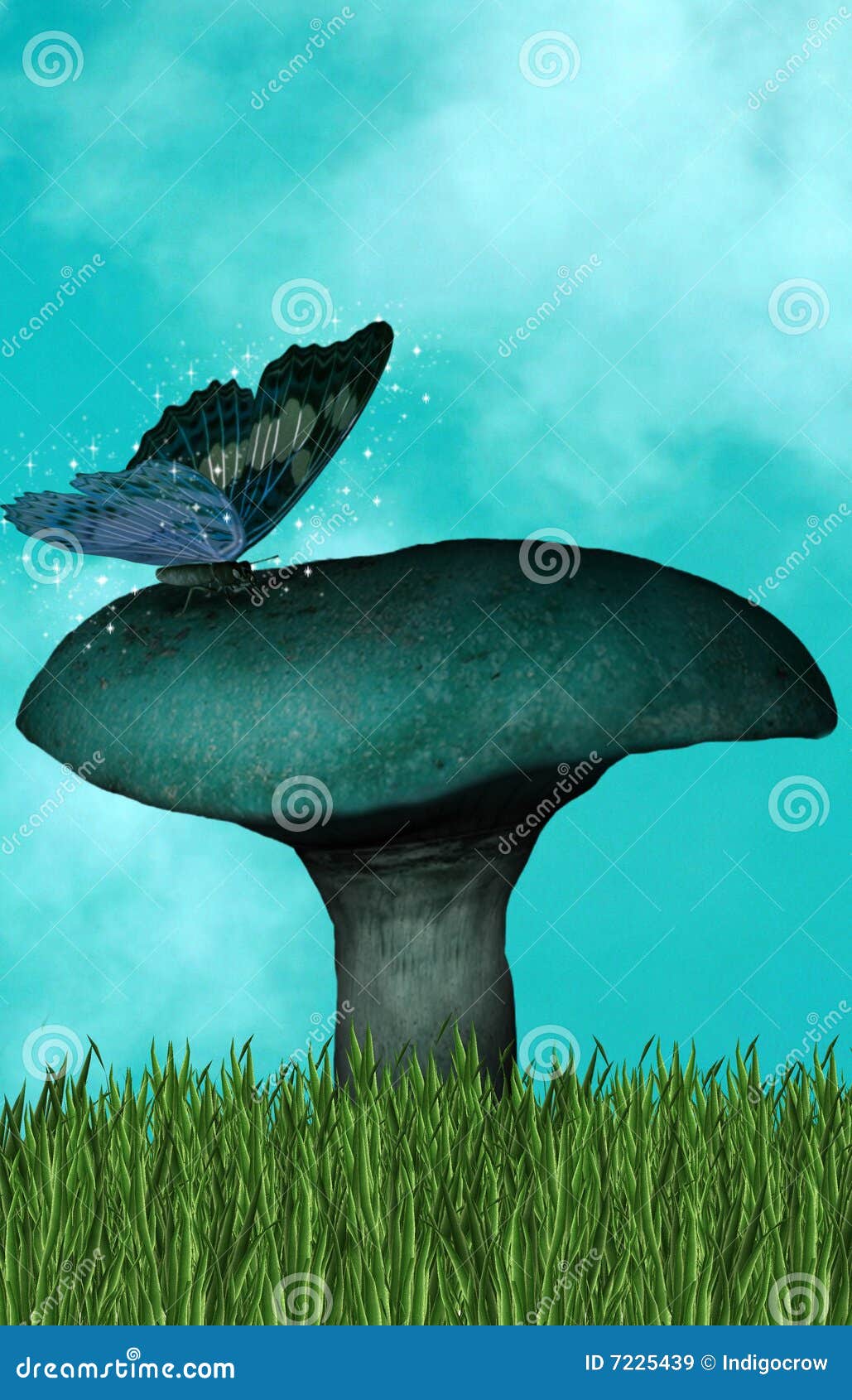 Magic Butterfly With Fantasy Sparkle, Blazing Trail And Glowing Stars ...