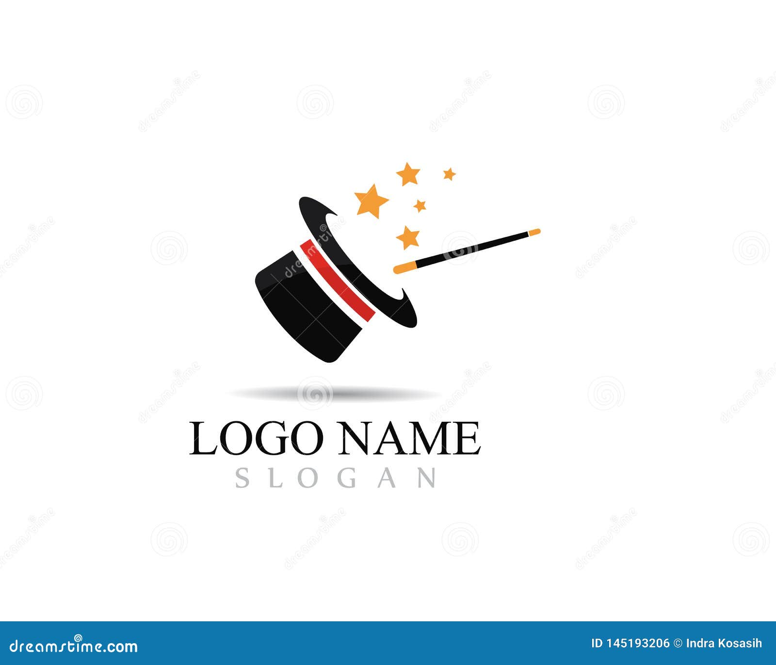 Magic Cap Logo Concept,vector Illustration Stock Vector - Illustration ...