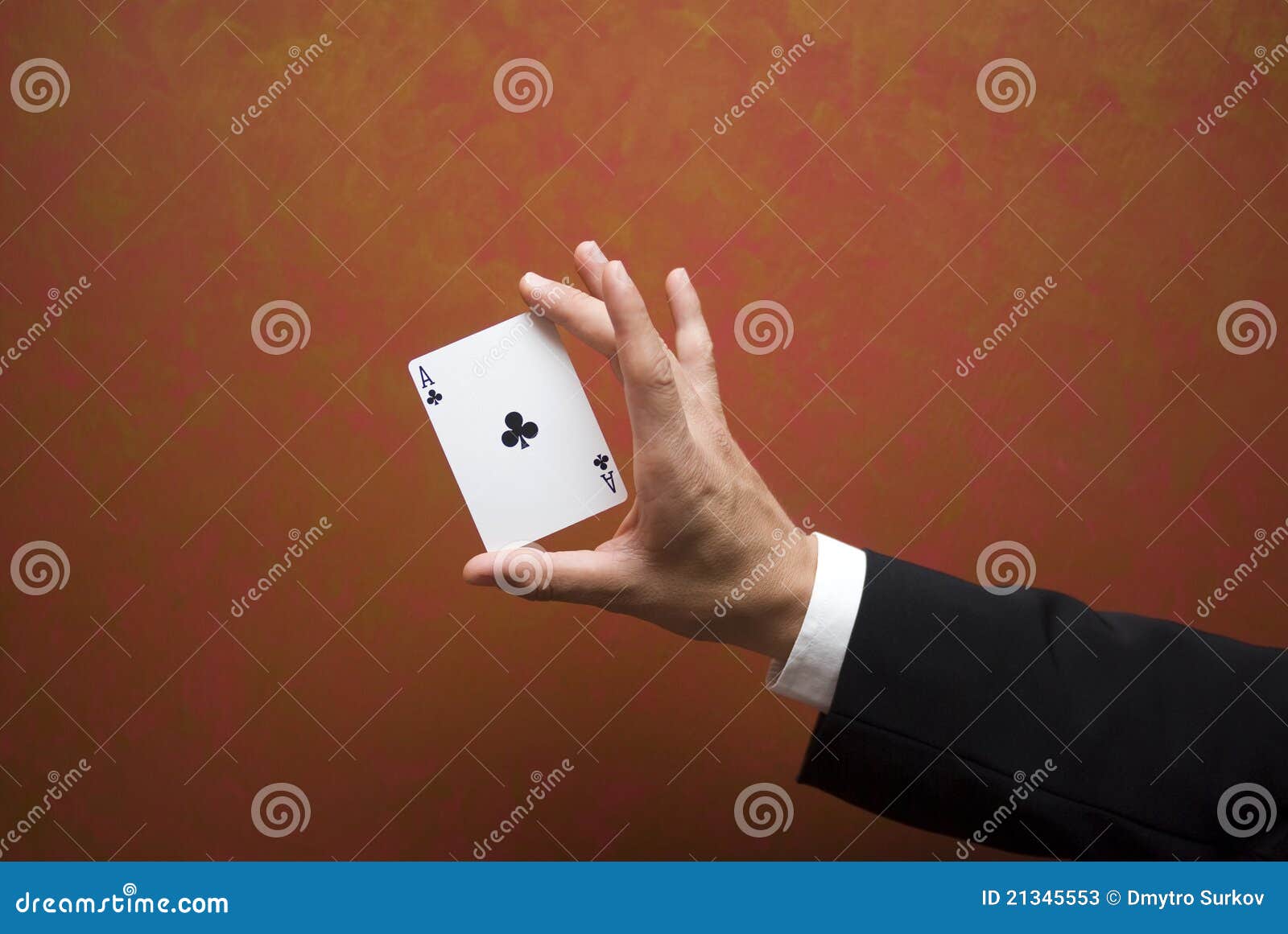Magic card trick stock image. Image of performance, artist - 21345553