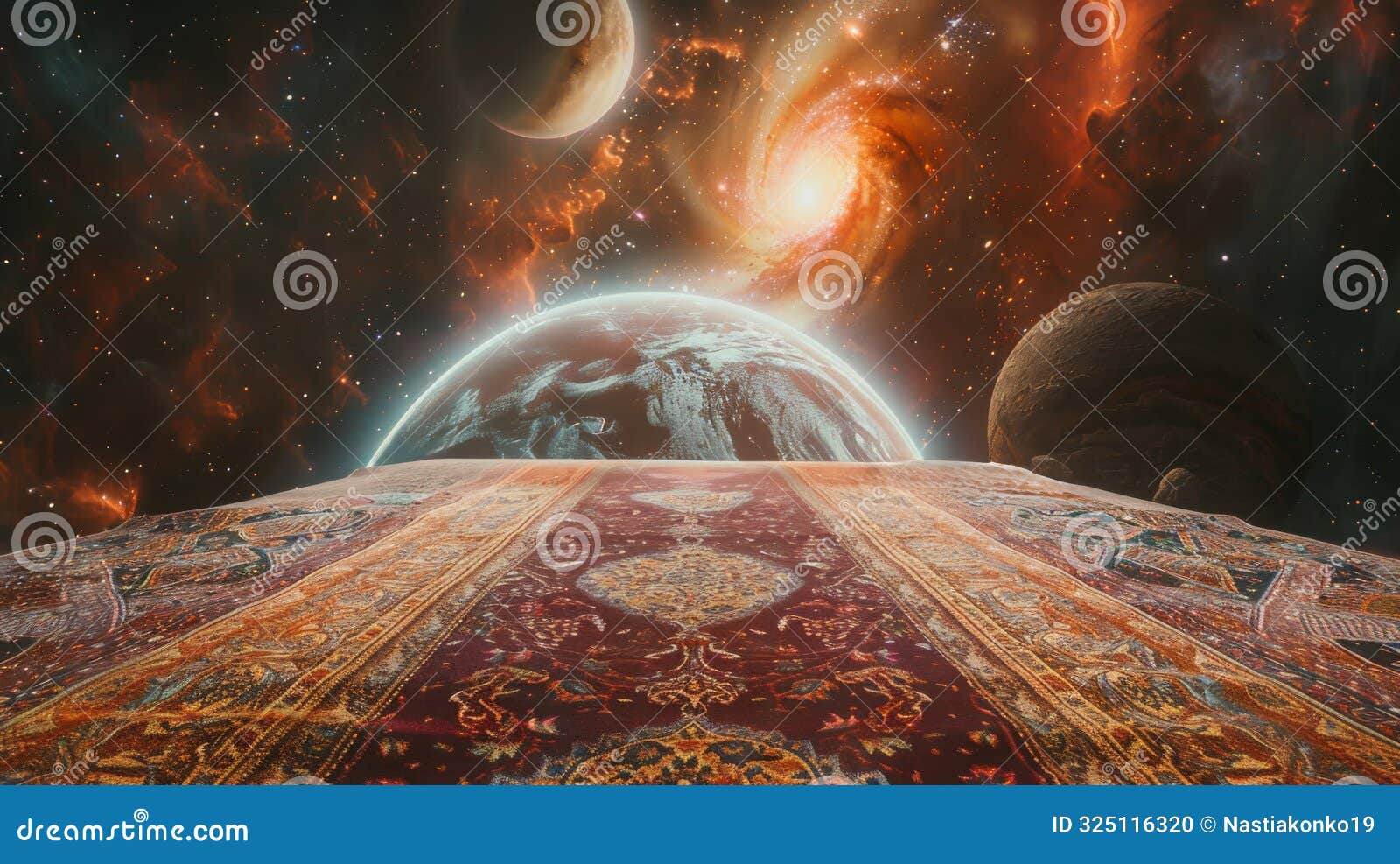 Magic Carpet Flying in Outer Space Towards a Distant Galaxy with ...