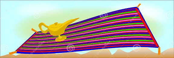 Magic Carpet Ride stock vector. Illustration of artwork - 66139592