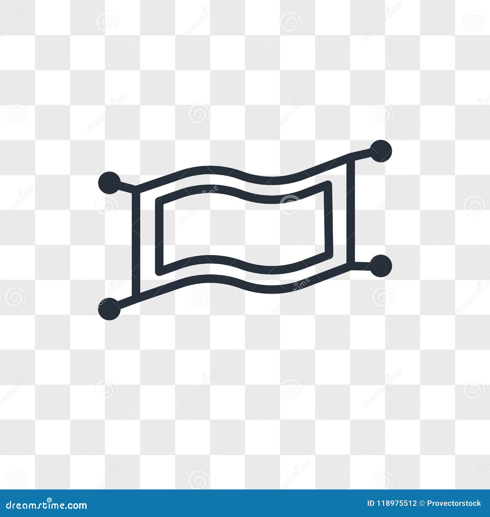 Magic Carpet Vector Icon Isolated on Transparent Background, Magic ...