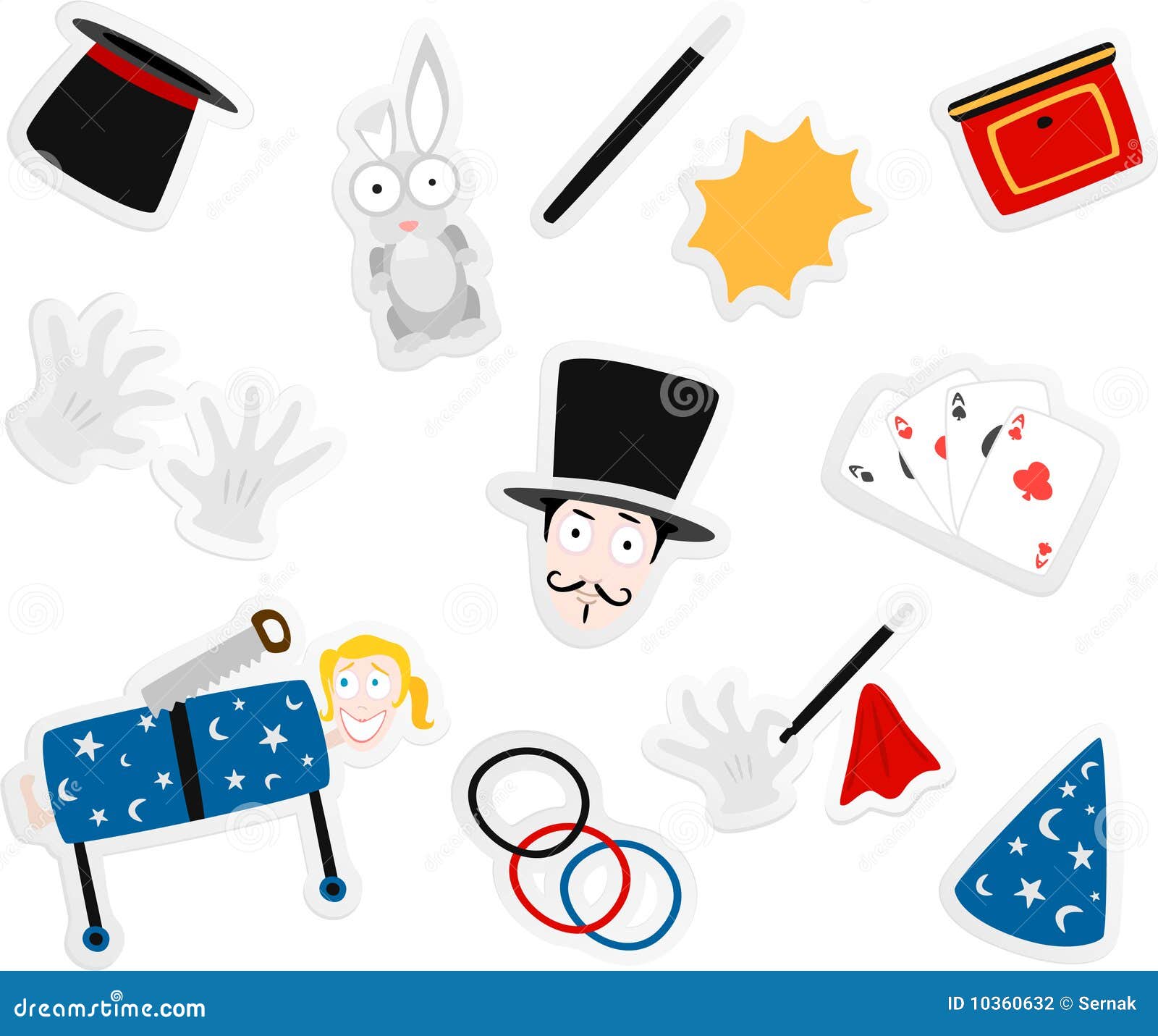 Magic cartoons stock vector. Illustration of hypnotist - 10360632