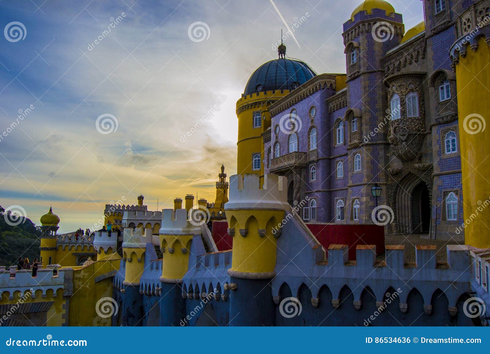 Magic Castle stock photo. Image of paradise, coloured - 86534636