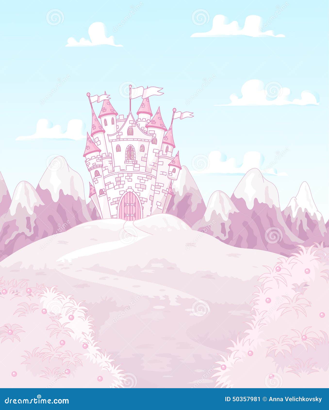 Magic Castle stock vector. Illustration of clip, designs - 50357981