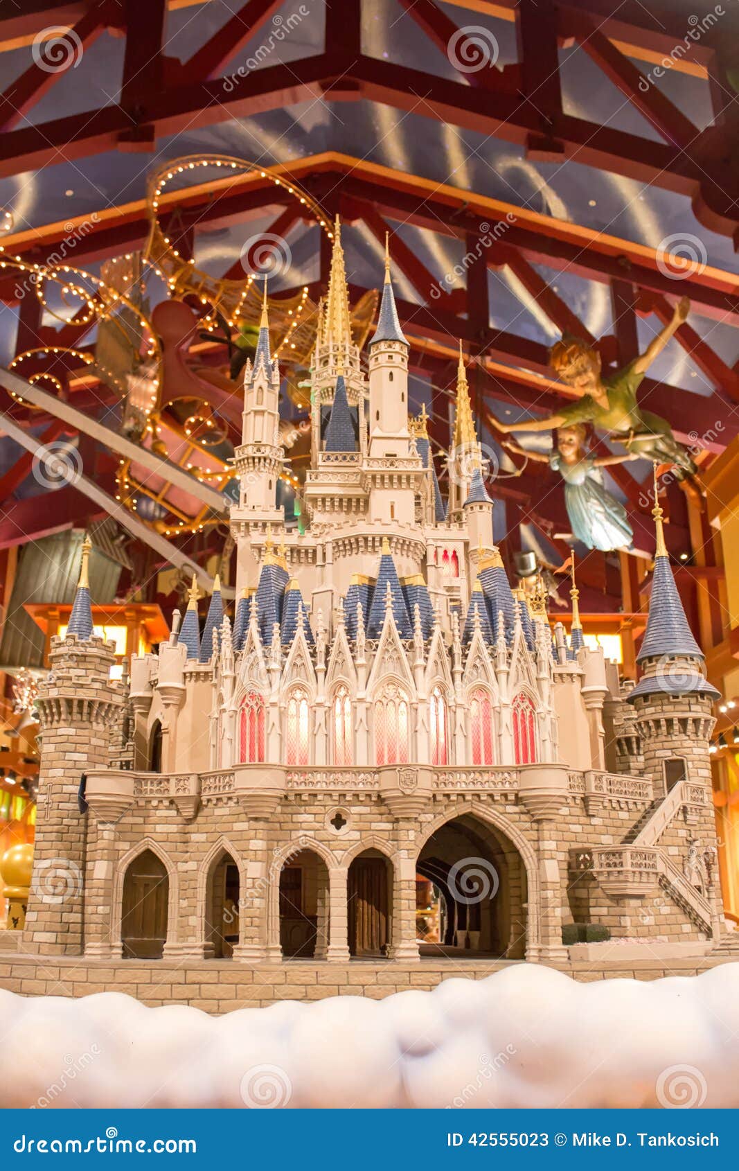 Magic Castle and Peter Pan editorial stock photo. Image of children ...
