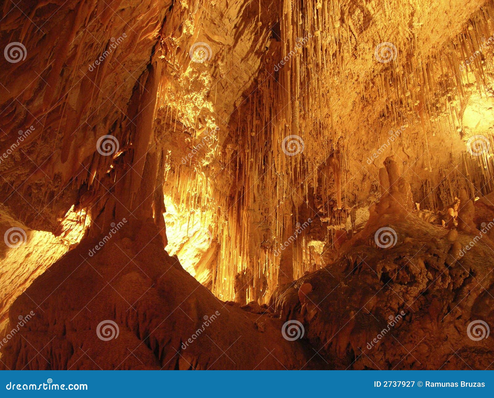 Magic Cave stock image. Image of stalagmite, sculptures - 2737927