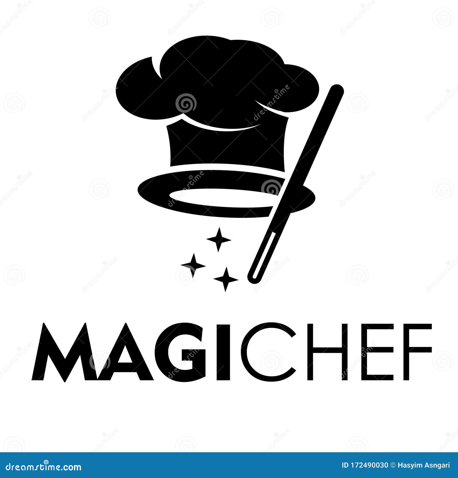 Chef Magic Potion Isolated In The Cartoon Vector Illustration ...