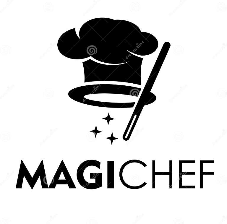 Magic Chef Logo Design Vector Stock Vector - Illustration of kitchen ...