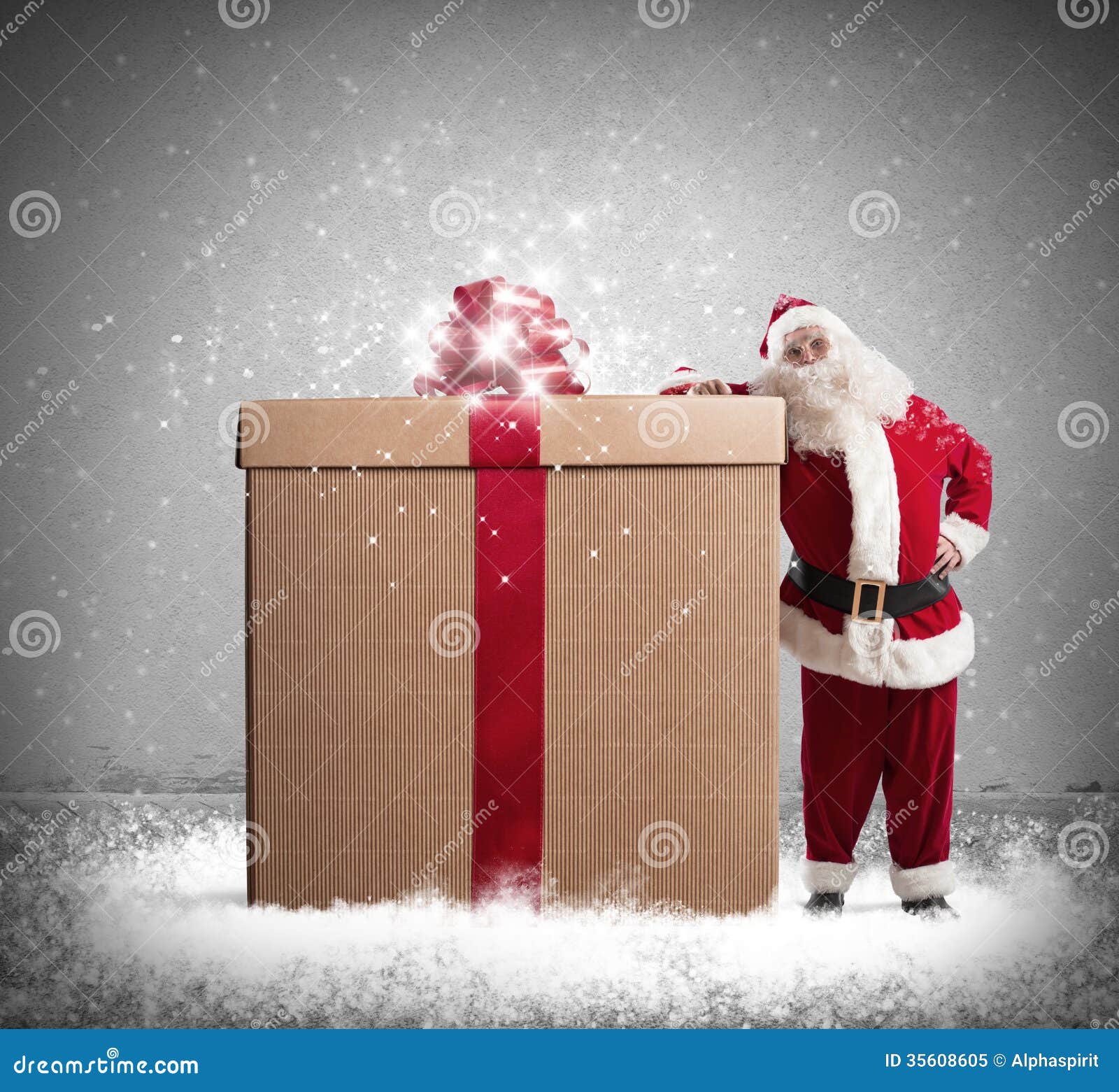 Magic Christmas stock image. Image of santa, delivery - 35608605