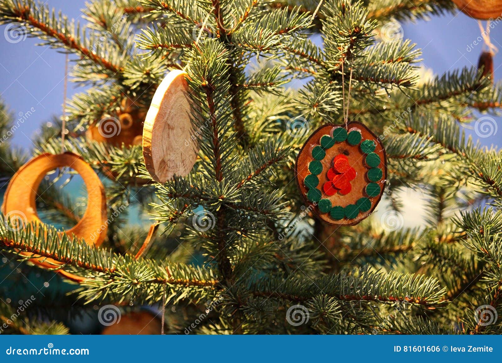Magic Christmas tree stock photo. Image of lighting, garland - 81601606