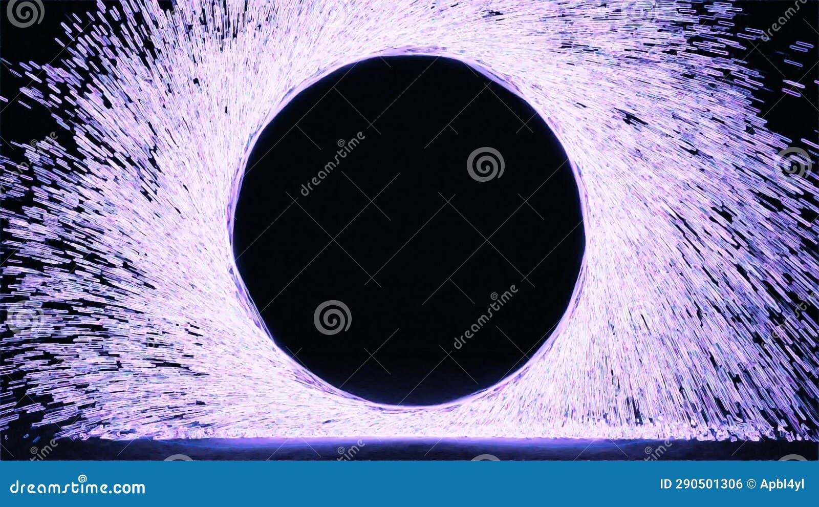 Magic Circle Rotates As an Inter-Dimensional Portal with Sparkling ...