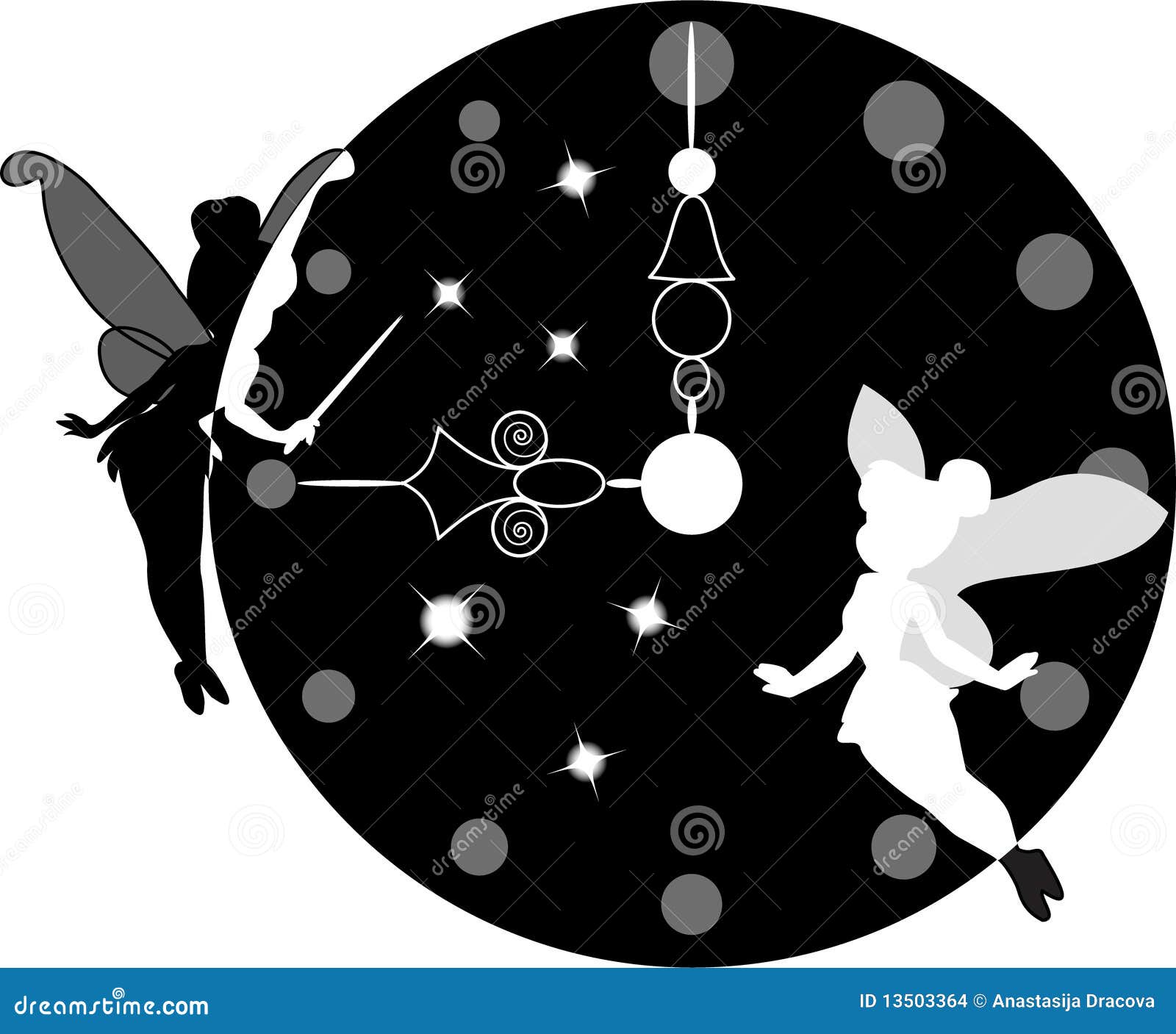 Magic clock stock vector. Illustration of educational - 13503364