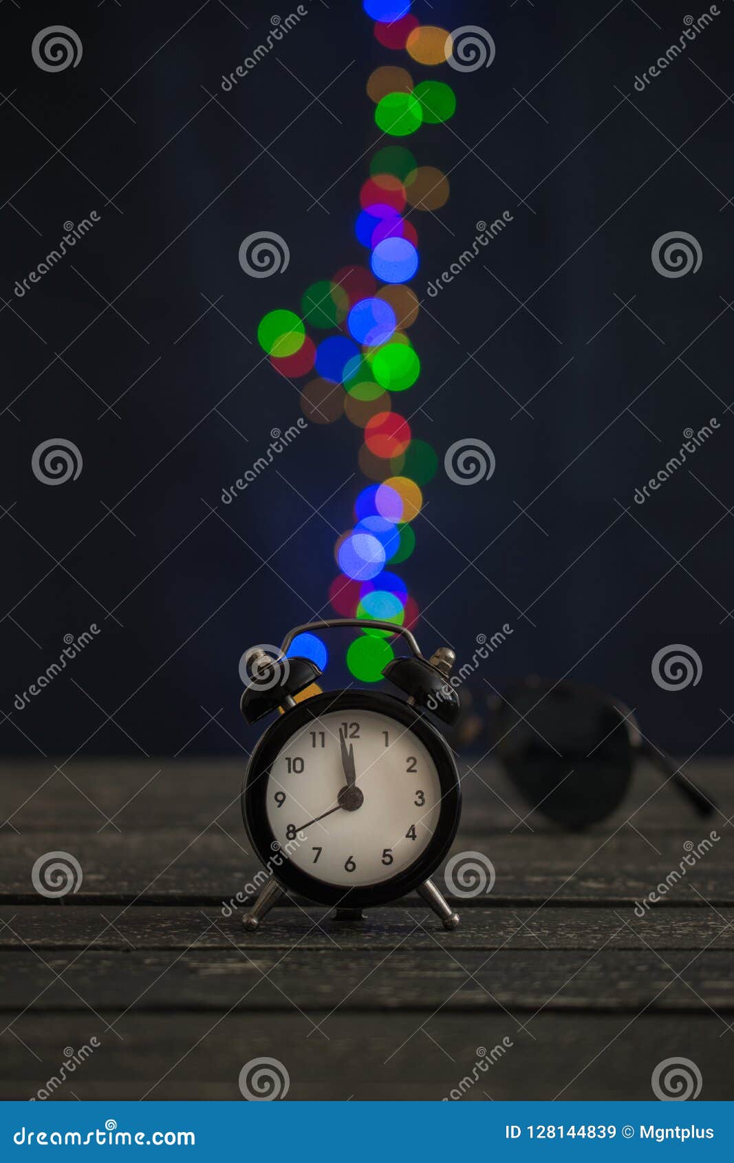 Magic clock and glasses stock image. Image of bubbles - 128144839