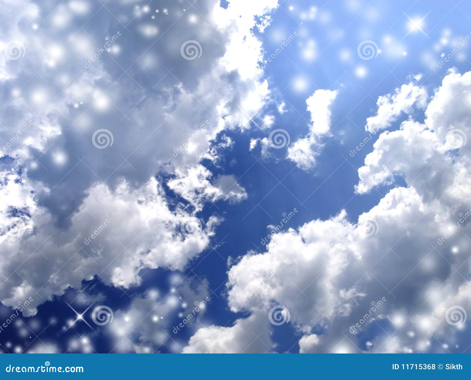 Magic Clouds stock photo. Image of nice, atmosphere, oxygen - 11715368
