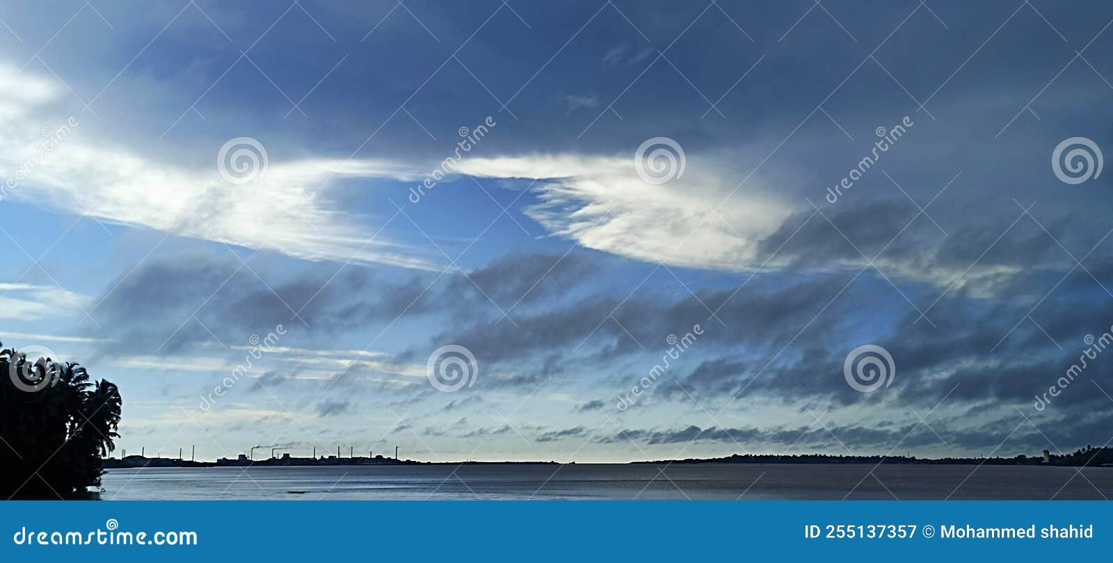 The Magic Clouds Stock Image Image Of Cloud Coast 255137357